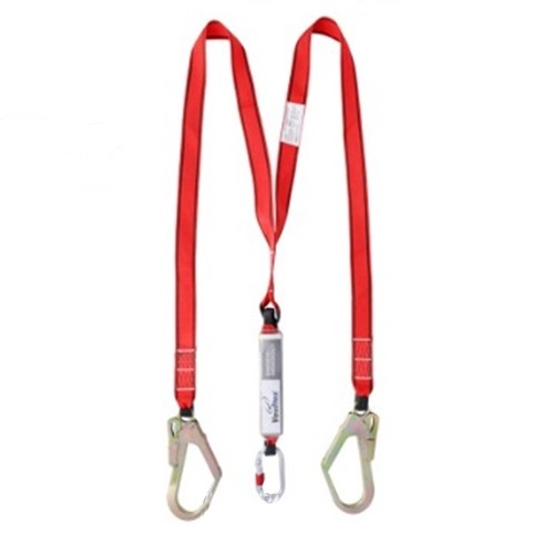 Double Lanyard With Absorber
